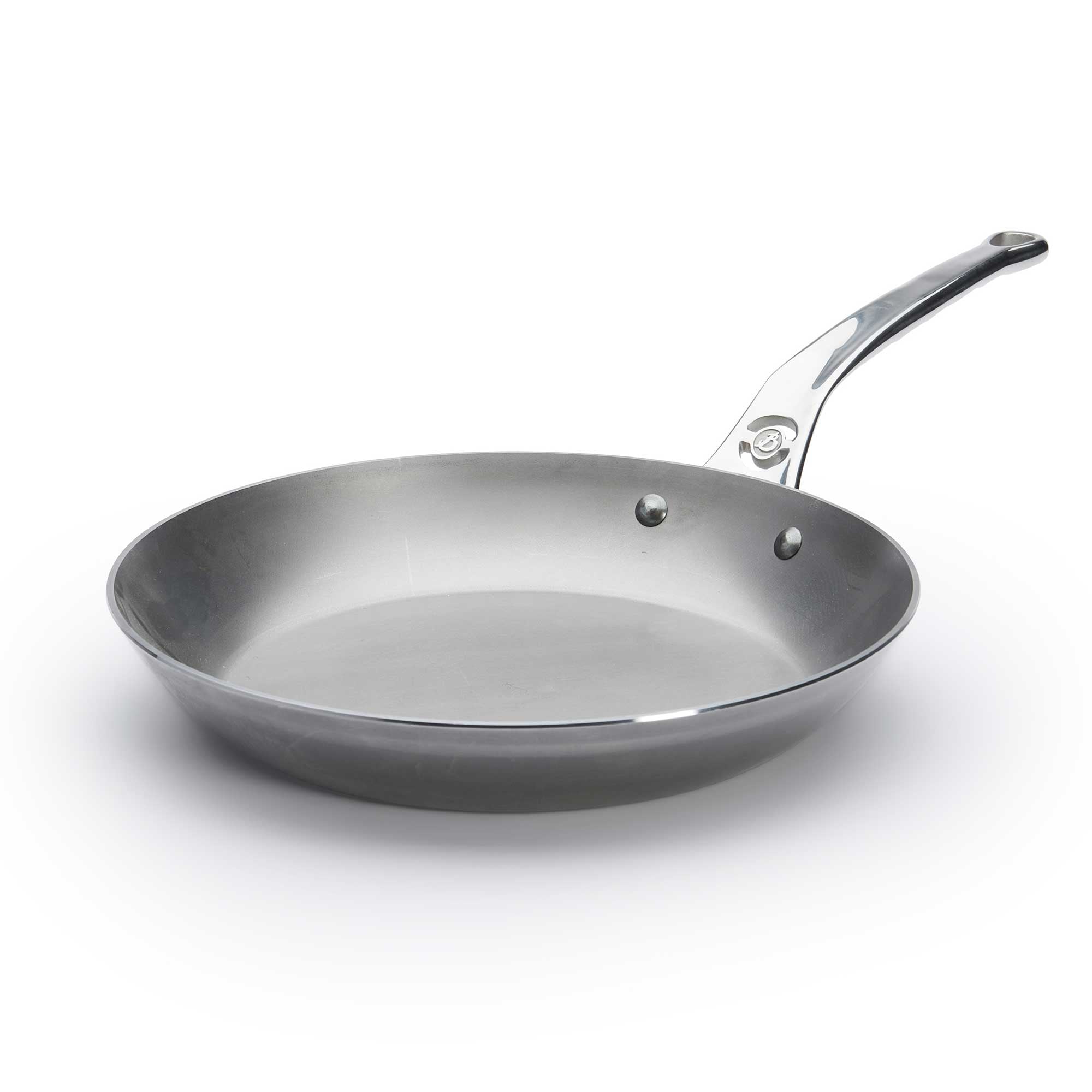 iron pan ovenproof debuyer 28 cm carbon steel – pfannenprofis.com
