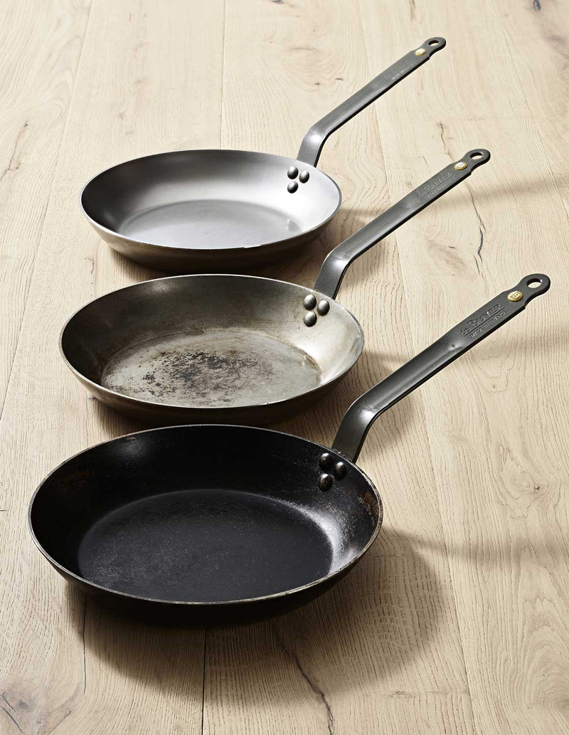 Poêle en fer debuyer 20 cm petit acier carbone – pfannenprofis.com