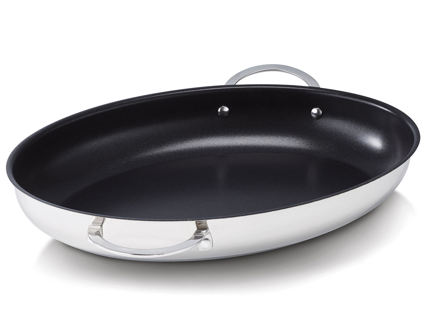 fishpan oval stainless nonstick induction – pfannenprofis.com