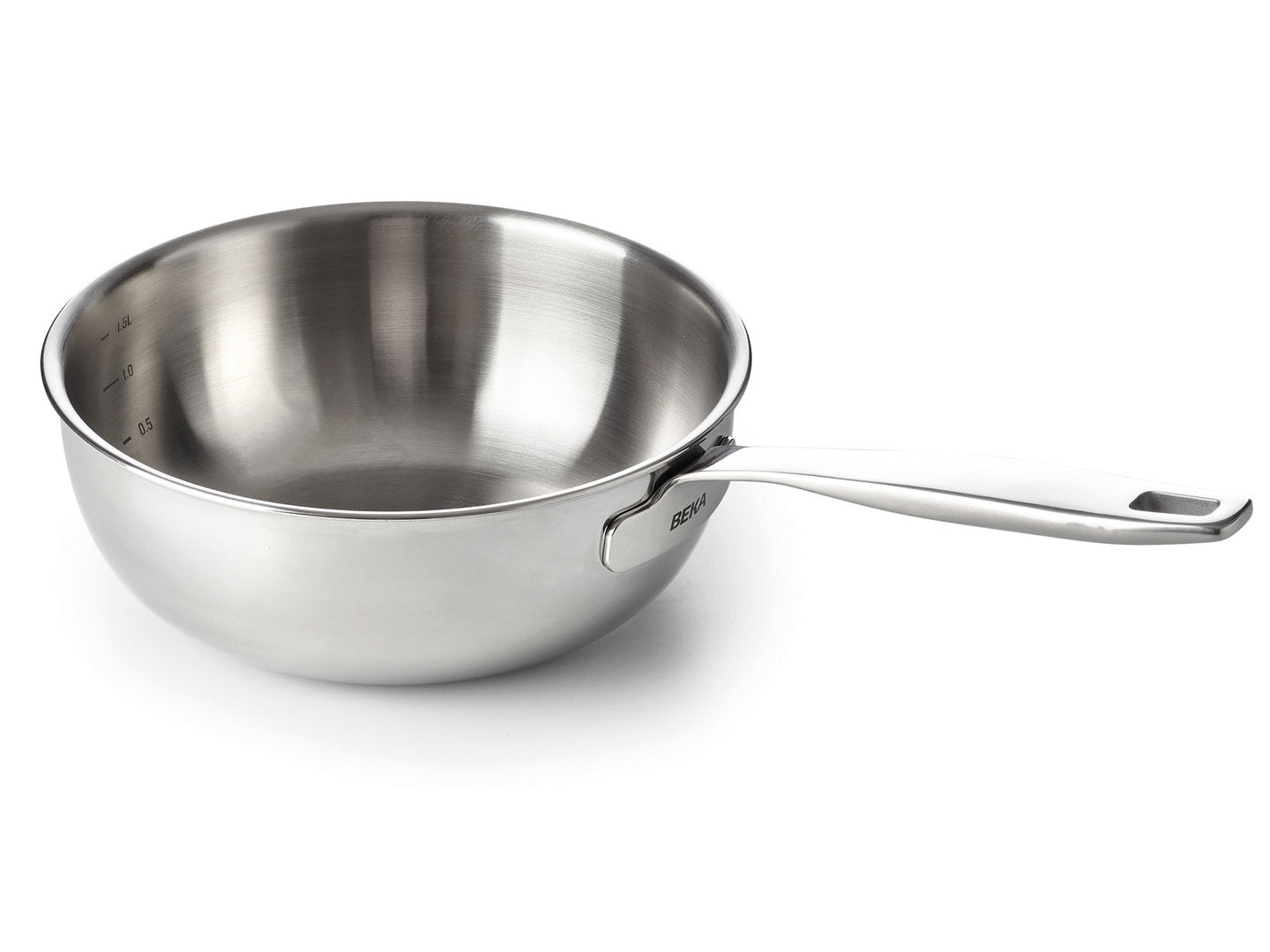 clad saucepan rounded conical 5-ply induction – pfannenprofis.com
