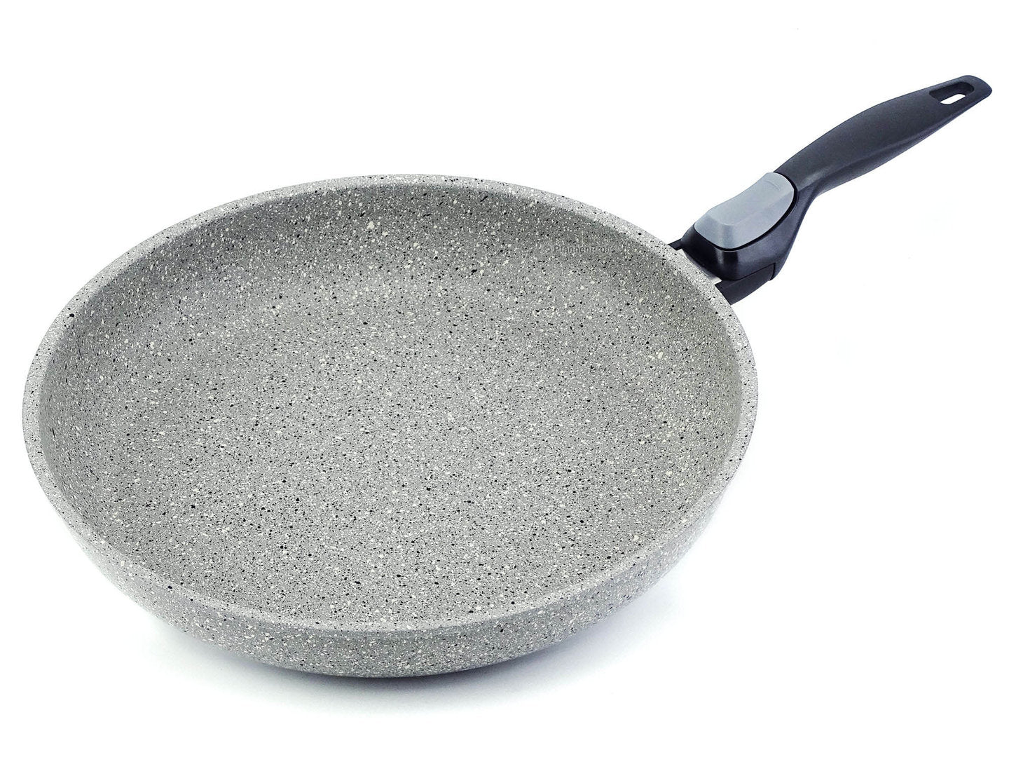 large non-stick frypan 32 cm detachable handle induction ...