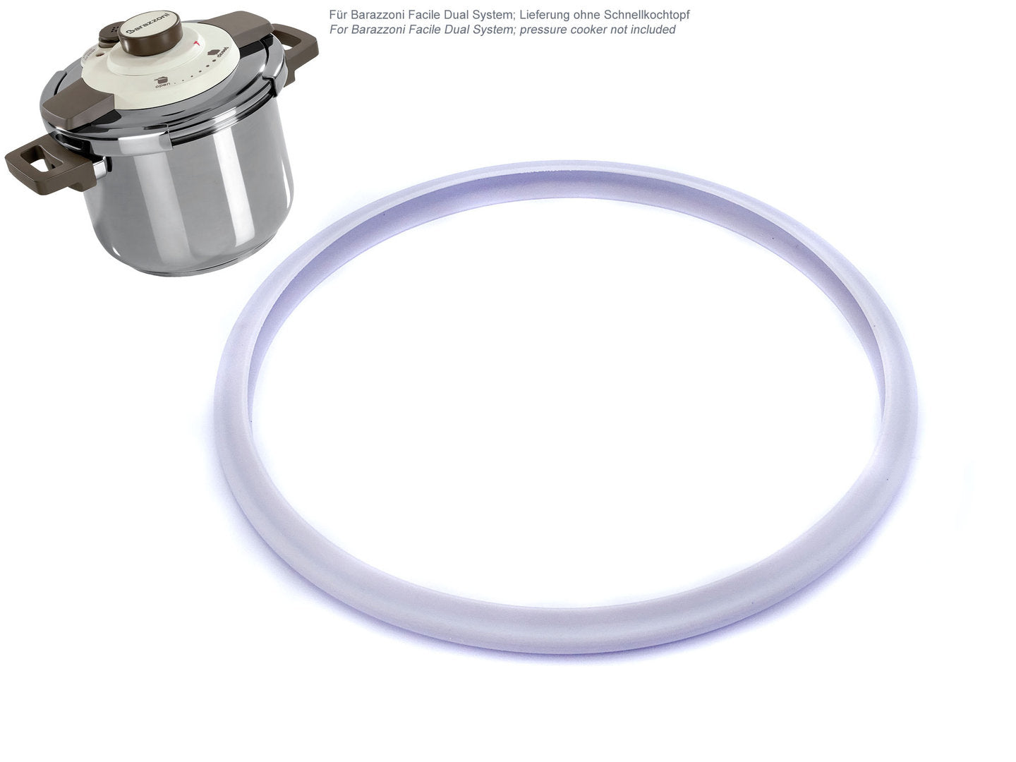 pressure cooker seal gasket Barazzoni – pfannenprofis.com
